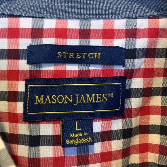 Mason James | Shirts | Mason James Plaid Short Sleeve Shirt | Poshmark